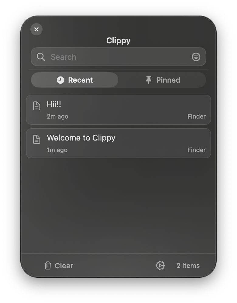 Clippy - Clipboard Manager Reimagined